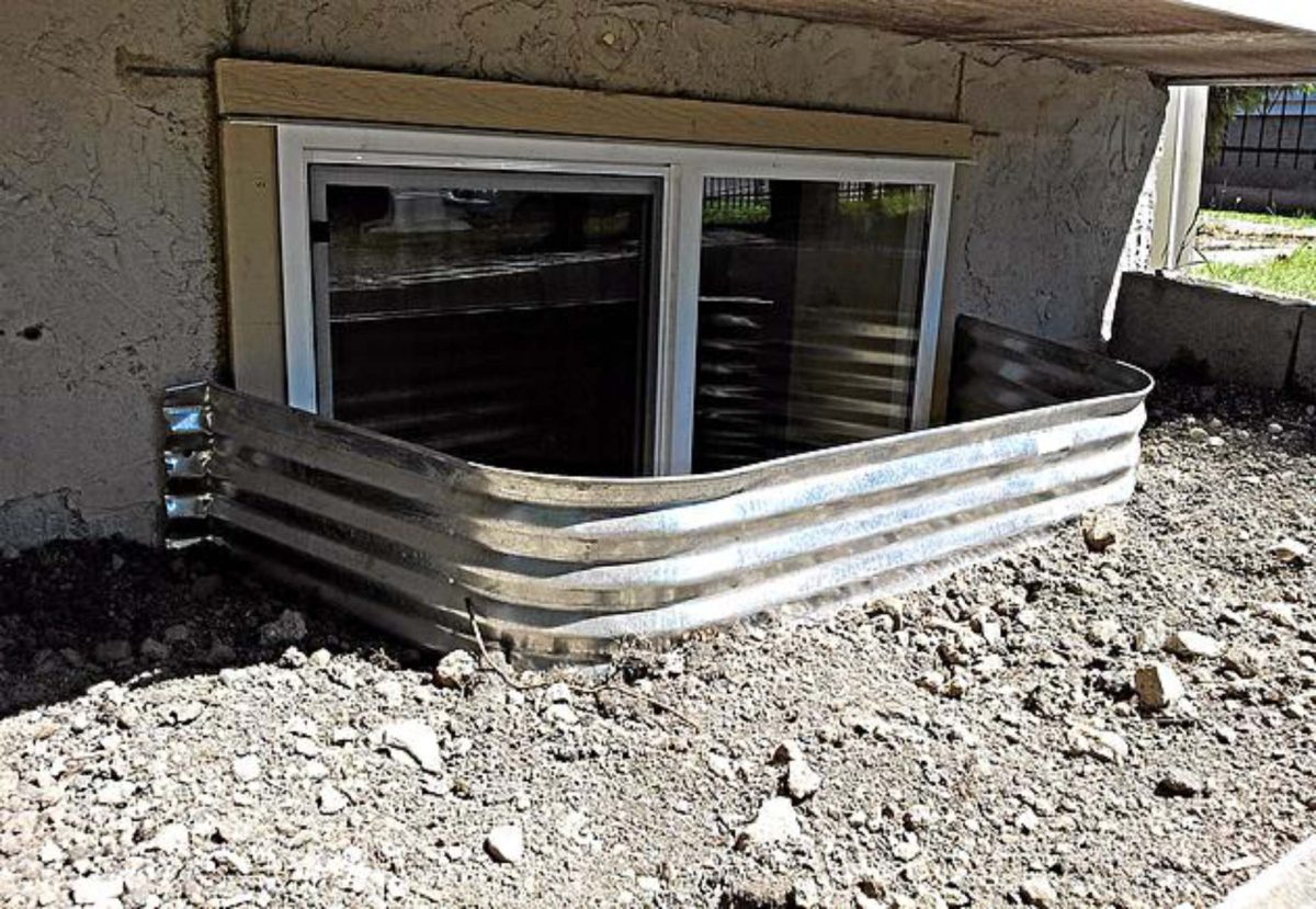 New Basement Window Cut Out | EconoShield